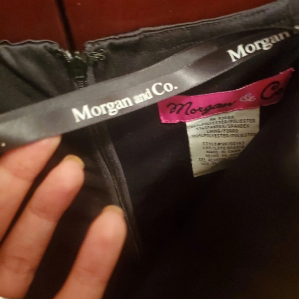 Morgan And Co. Satin Dress - Gem